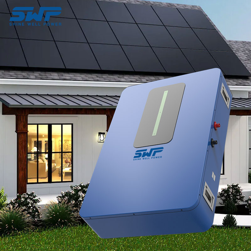 51.2V100AH Wall Mounted Energy Storage System with LED Light_SWP home ...